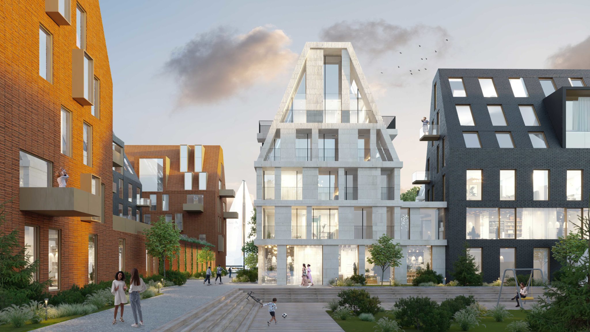 Memelio miestas - arches