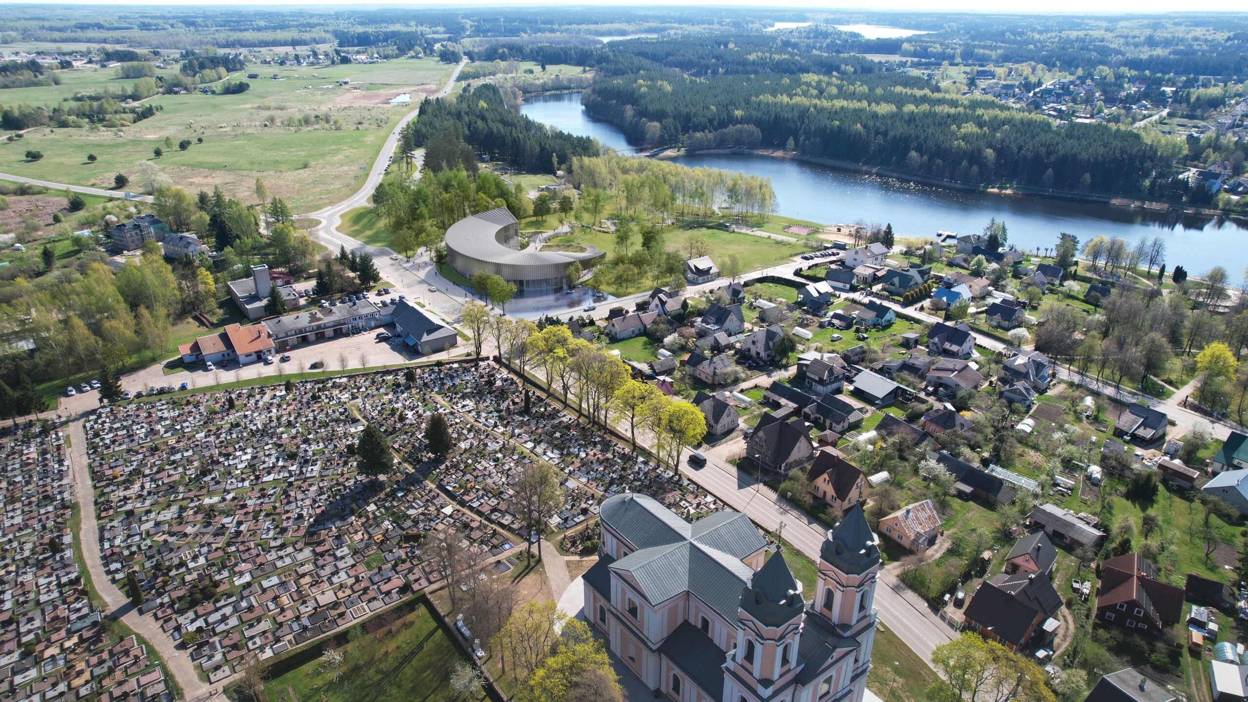 The Circle // Molėtai Water Education Center - arches